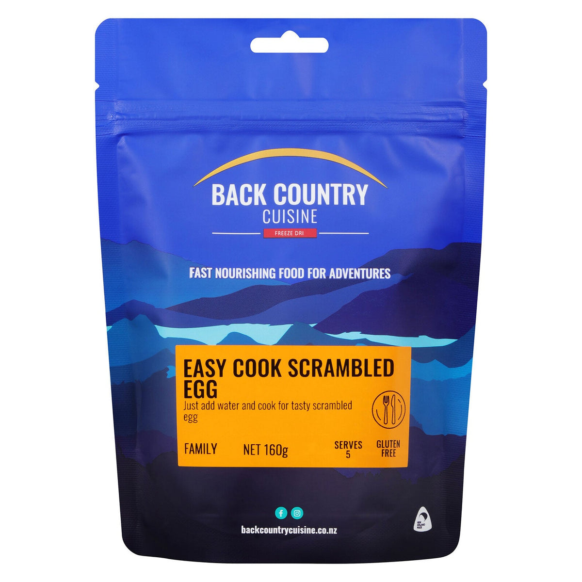 Back Country Cuisine Easy Cook Scrambled Egg — Ultralight Gear
