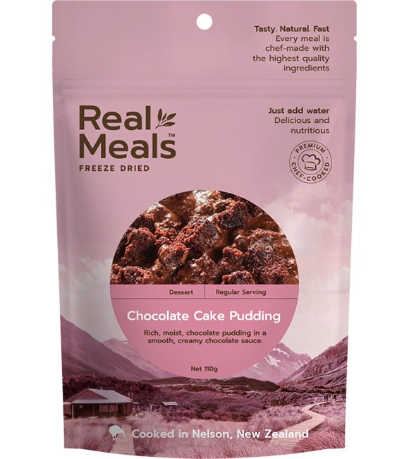 Real Meals Chocolate Cake Pudding — Ultralight Gear