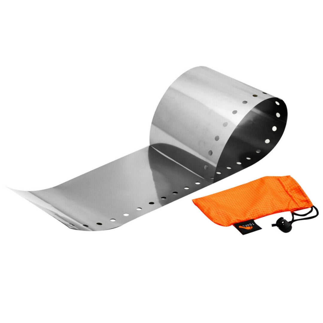 Toaks Titanium Windscreen | Ultralight Hiker — Ultralight Gear